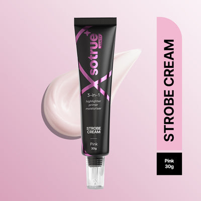 Celebrity-Like Glow Pink Strobe Cream | Blush Glow Finish | Sotrue