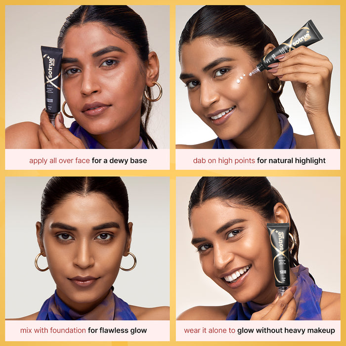 Celebrity-Like Glow Gold Strobe Cream | Radiant Golden Glow | Sotrue