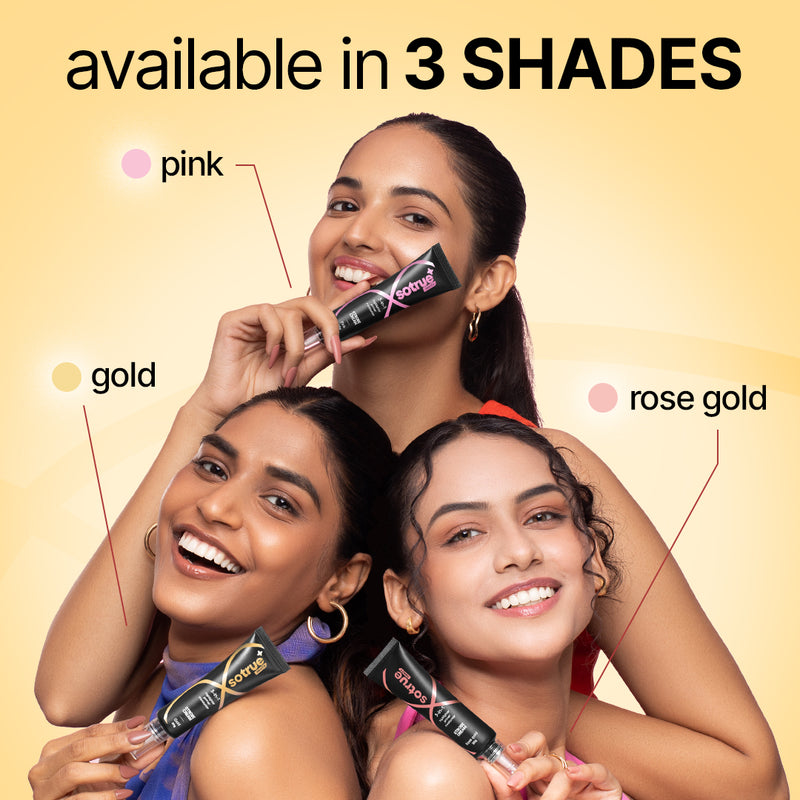 Celebrity-Like Glow Gold Strobe Cream | Radiant Golden Glow | Sotrue